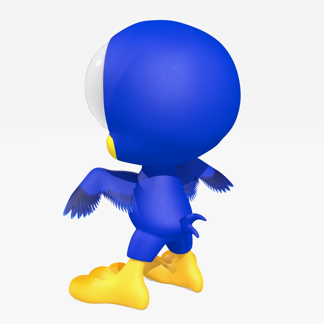 rig wings 3d model