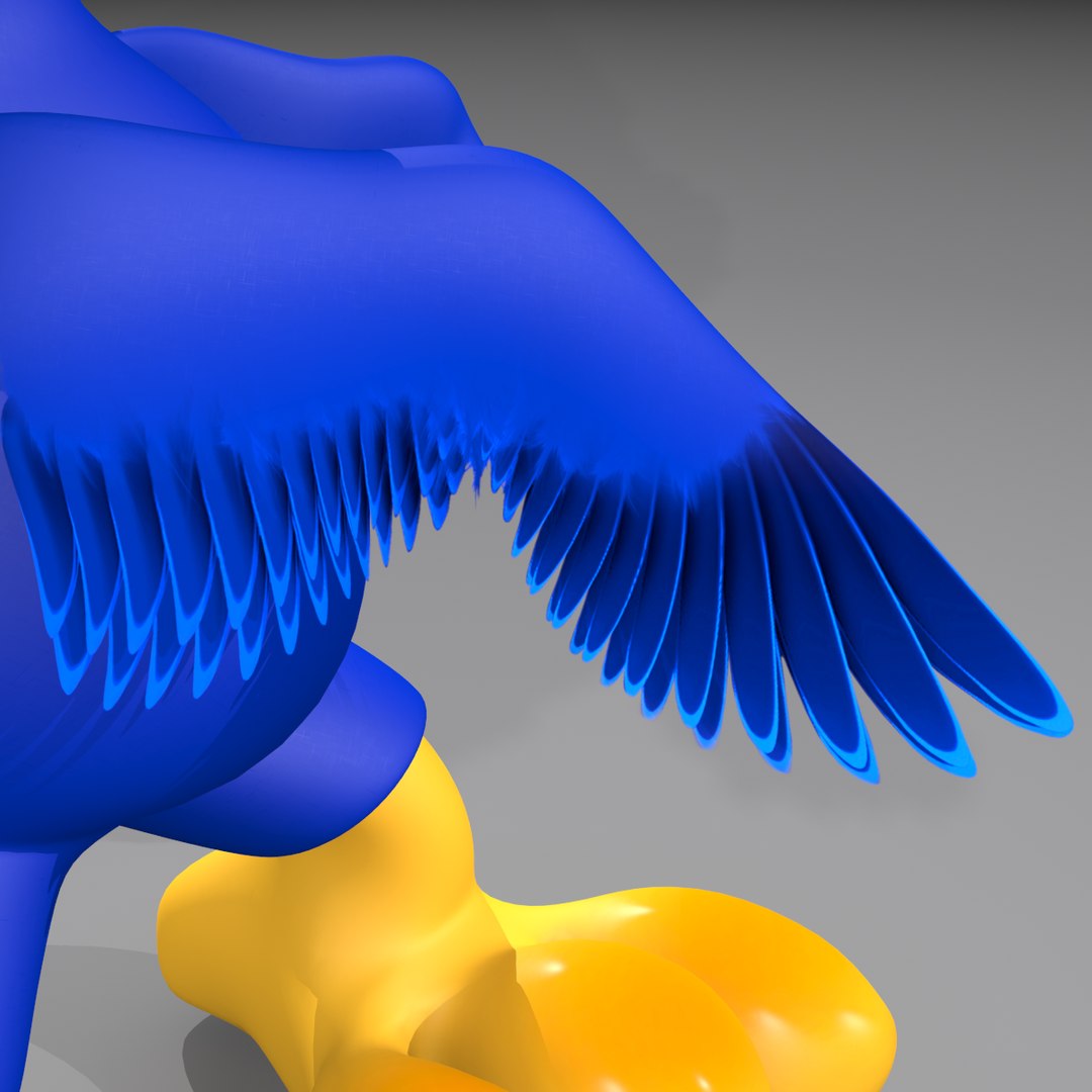 rig wings 3d model