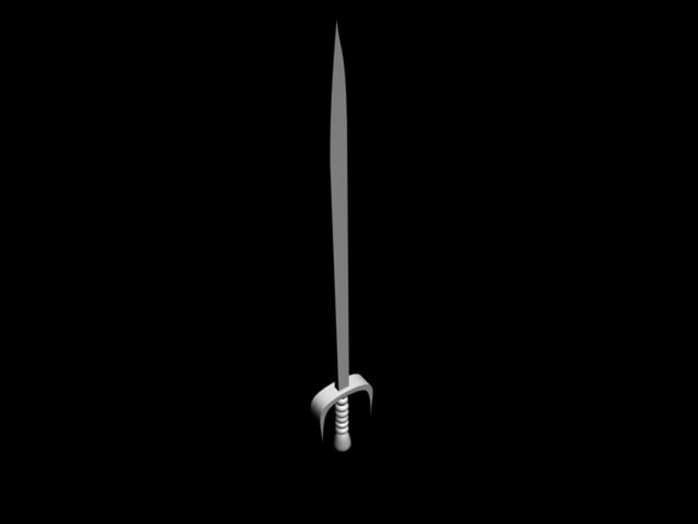 3d Ancient Sword Model