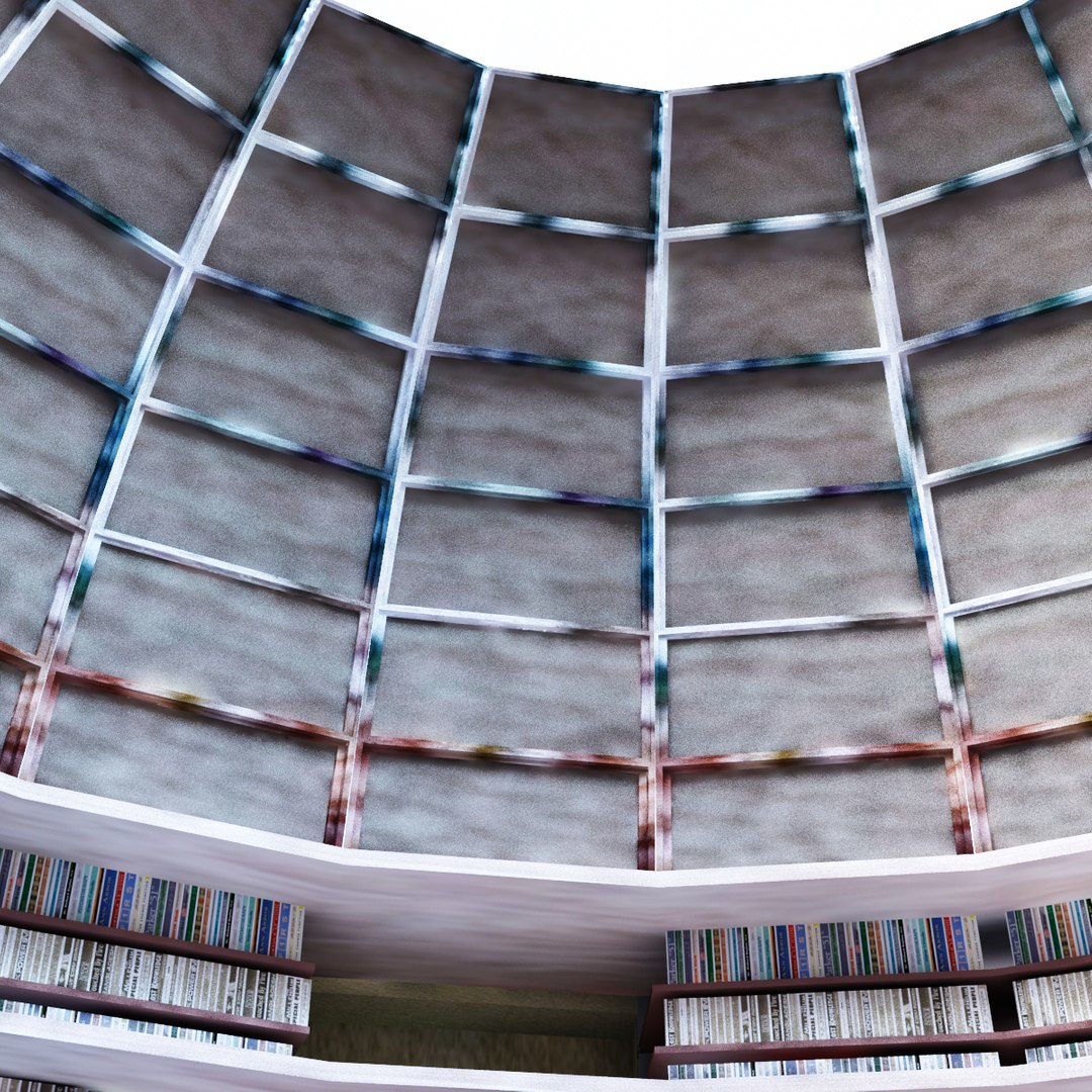Library 3D Model - TurboSquid 1425801