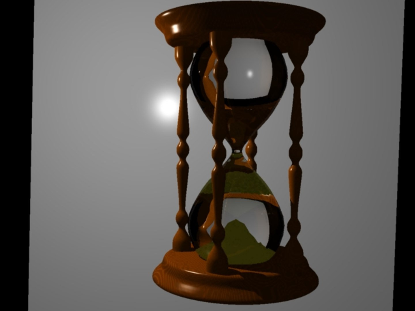 3dsmax hour glass