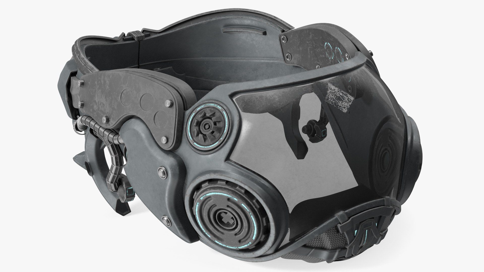 Sci-fi Mask Used 3D model - TurboSquid 2137098