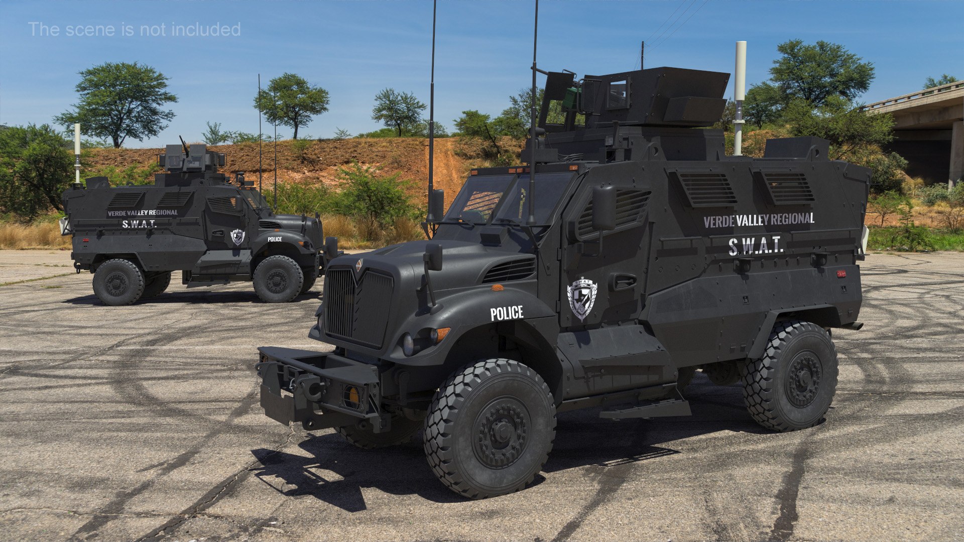 3D SWAT Vehicles Collection - TurboSquid 2298746