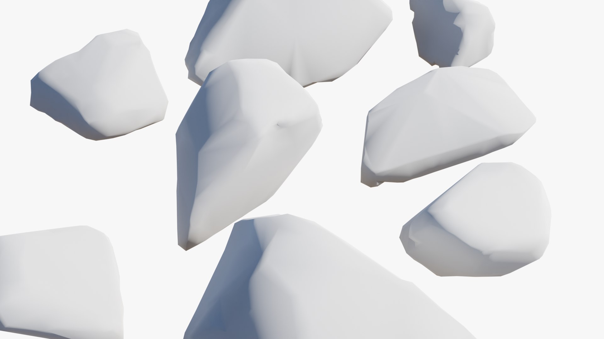 3D Scatter Rocks V1 Model - TurboSquid 2241685