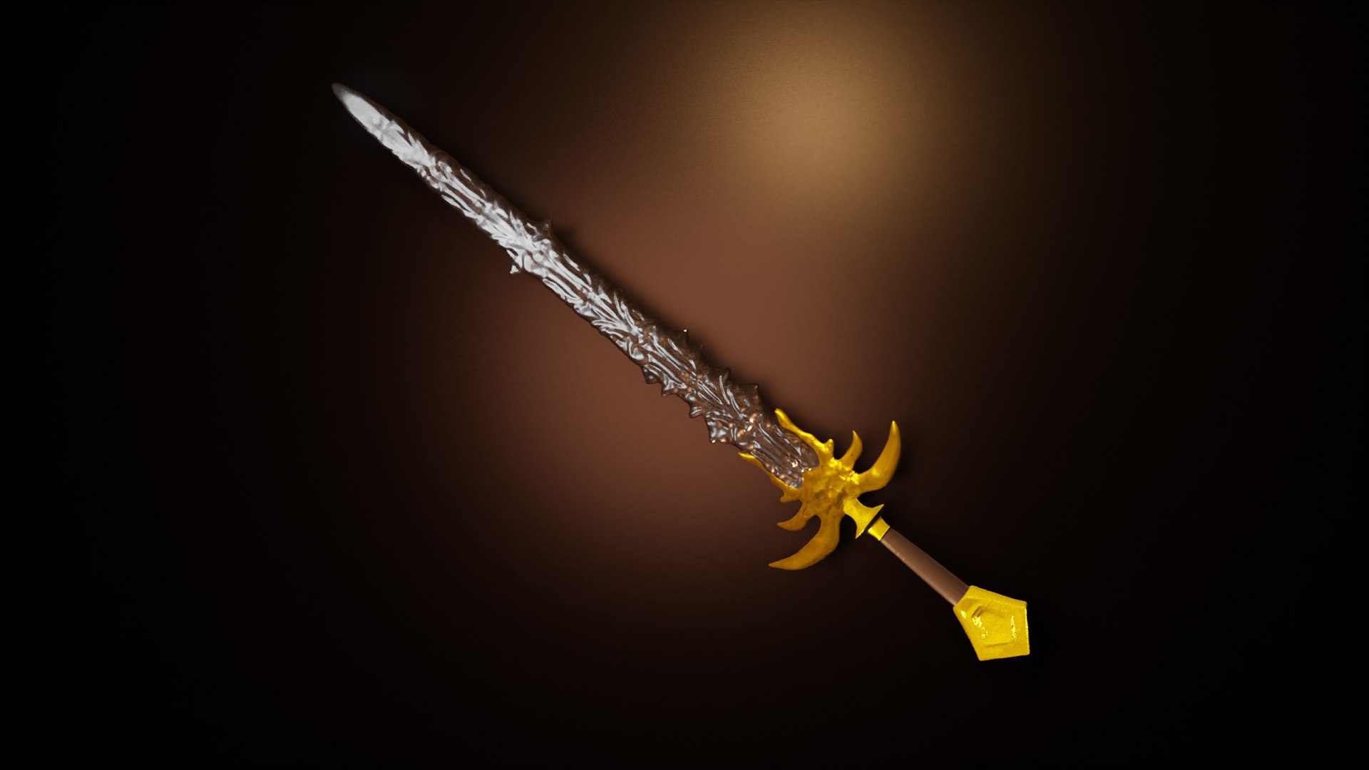Fantasy Sword 3D Model - TurboSquid 1963967