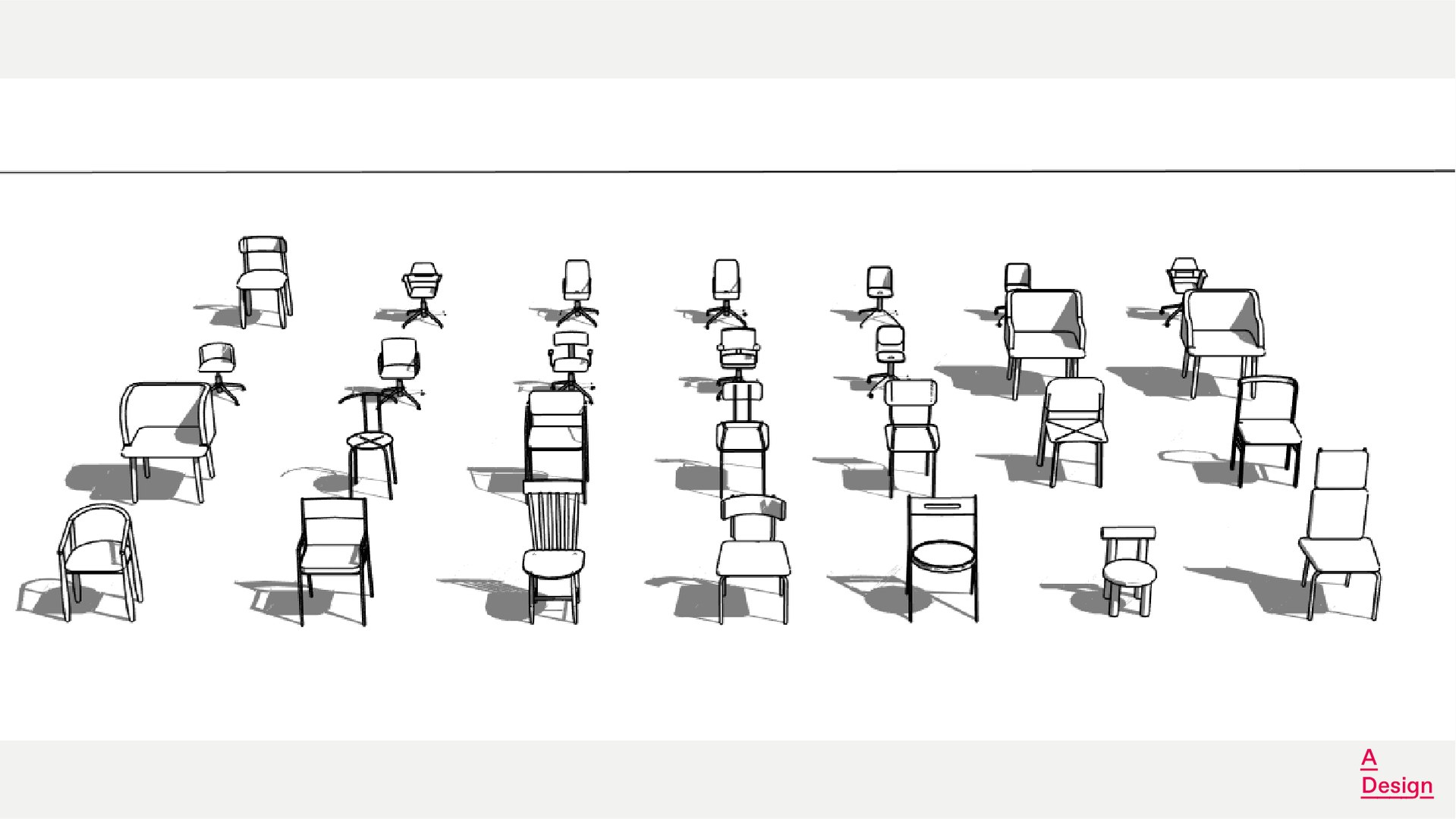 3D Model Chairs - Pack Of Revit Families - TurboSquid 2151418