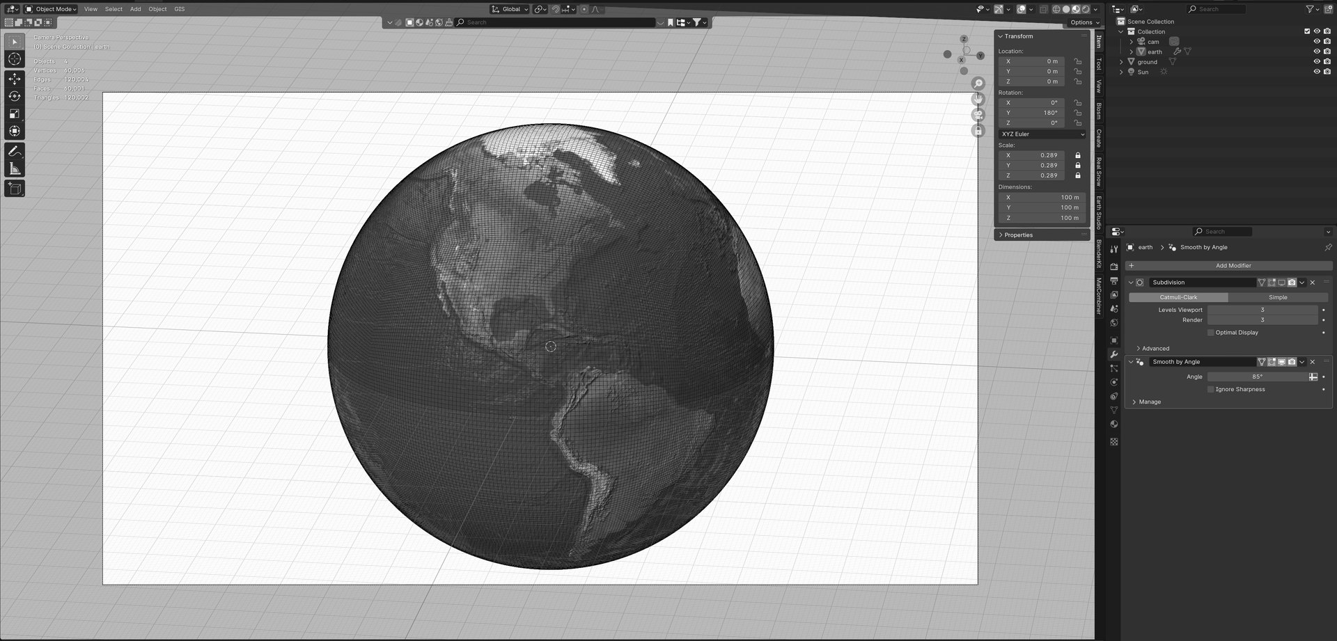 Earth Continents 3D Globe 3D Model - TurboSquid 2347384