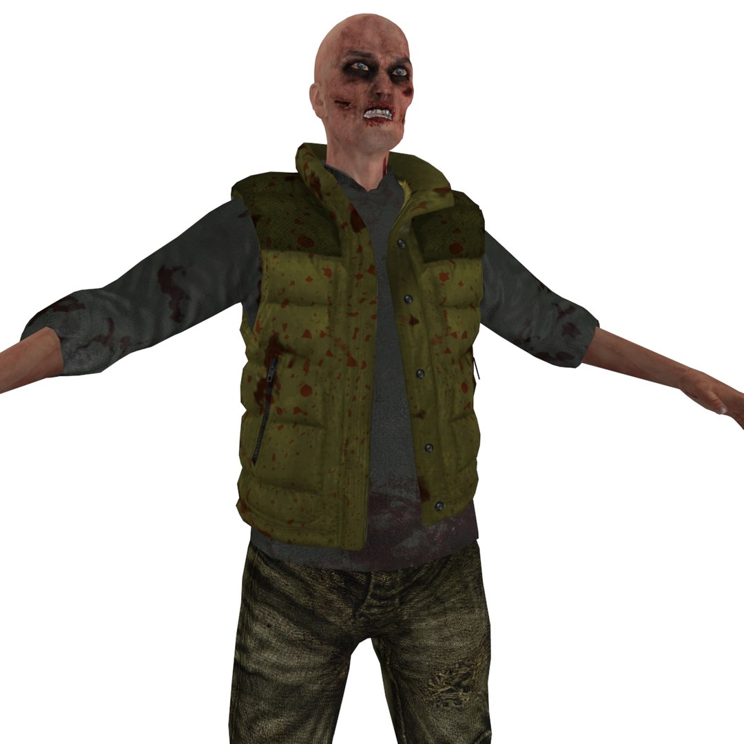 rigged zombie max
