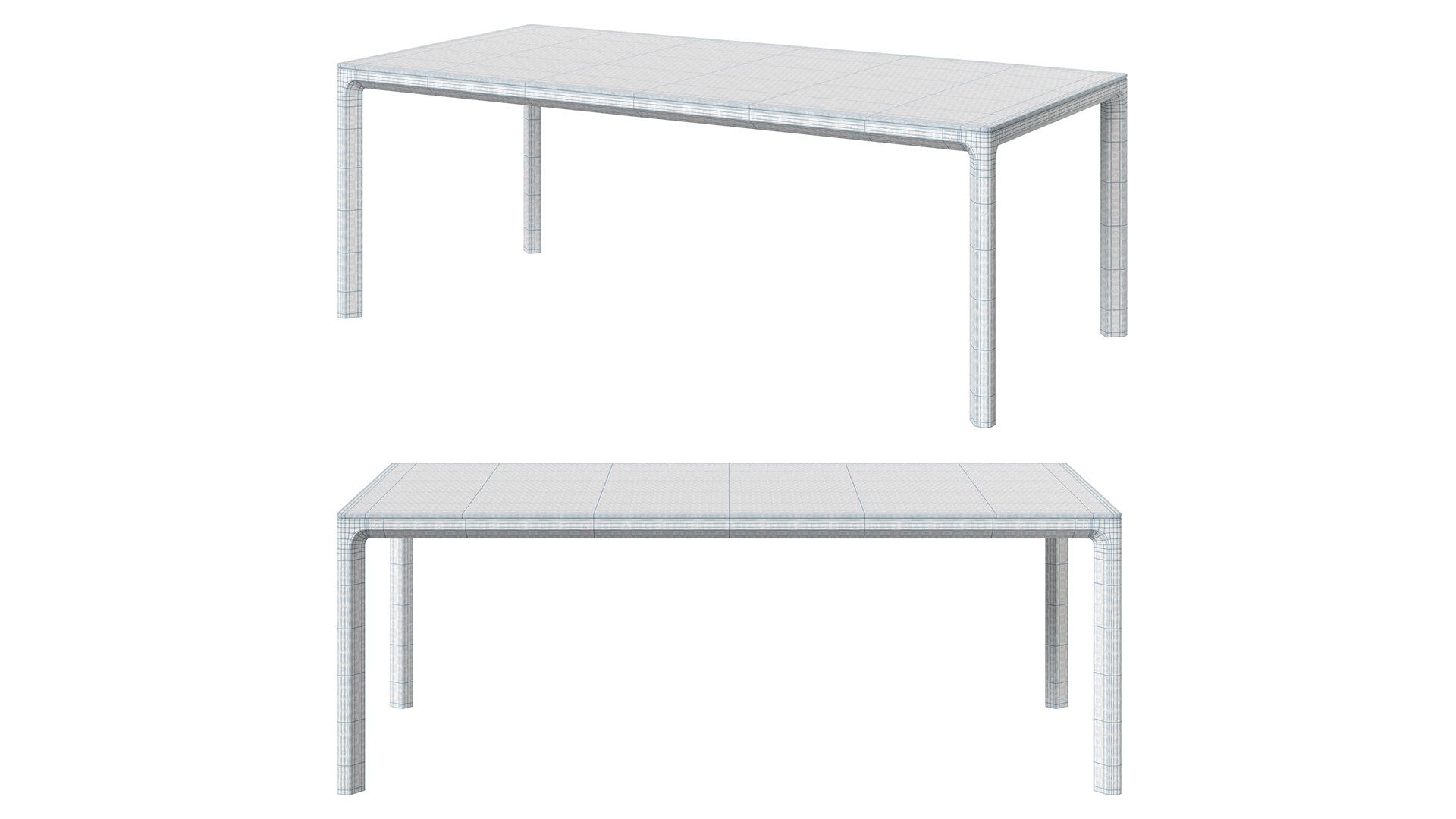 3D Restoration Hardware Dining Table Padua - TurboSquid 2257849