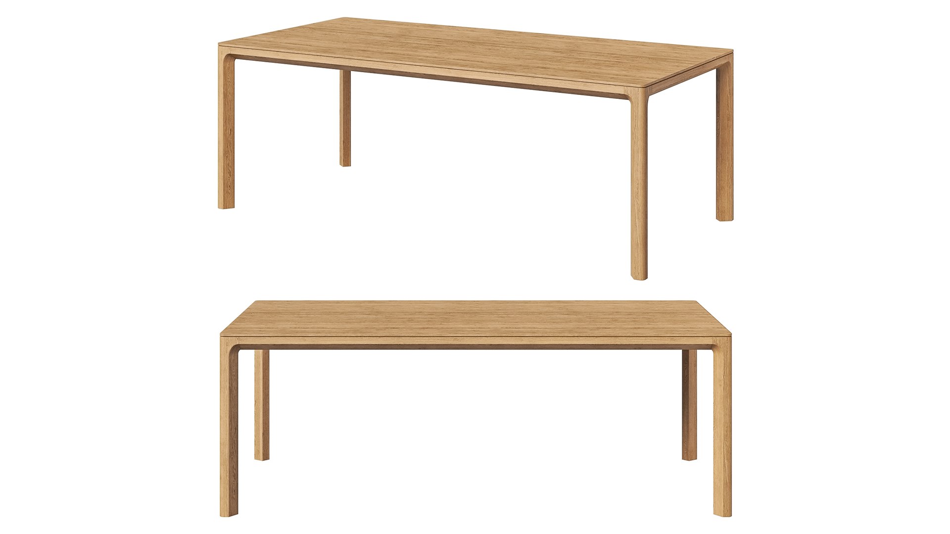 3D Restoration Hardware Dining Table Padua - TurboSquid 2257849