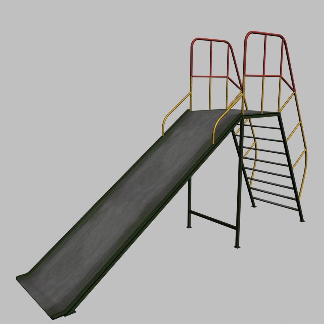 3d Model Children S Slide