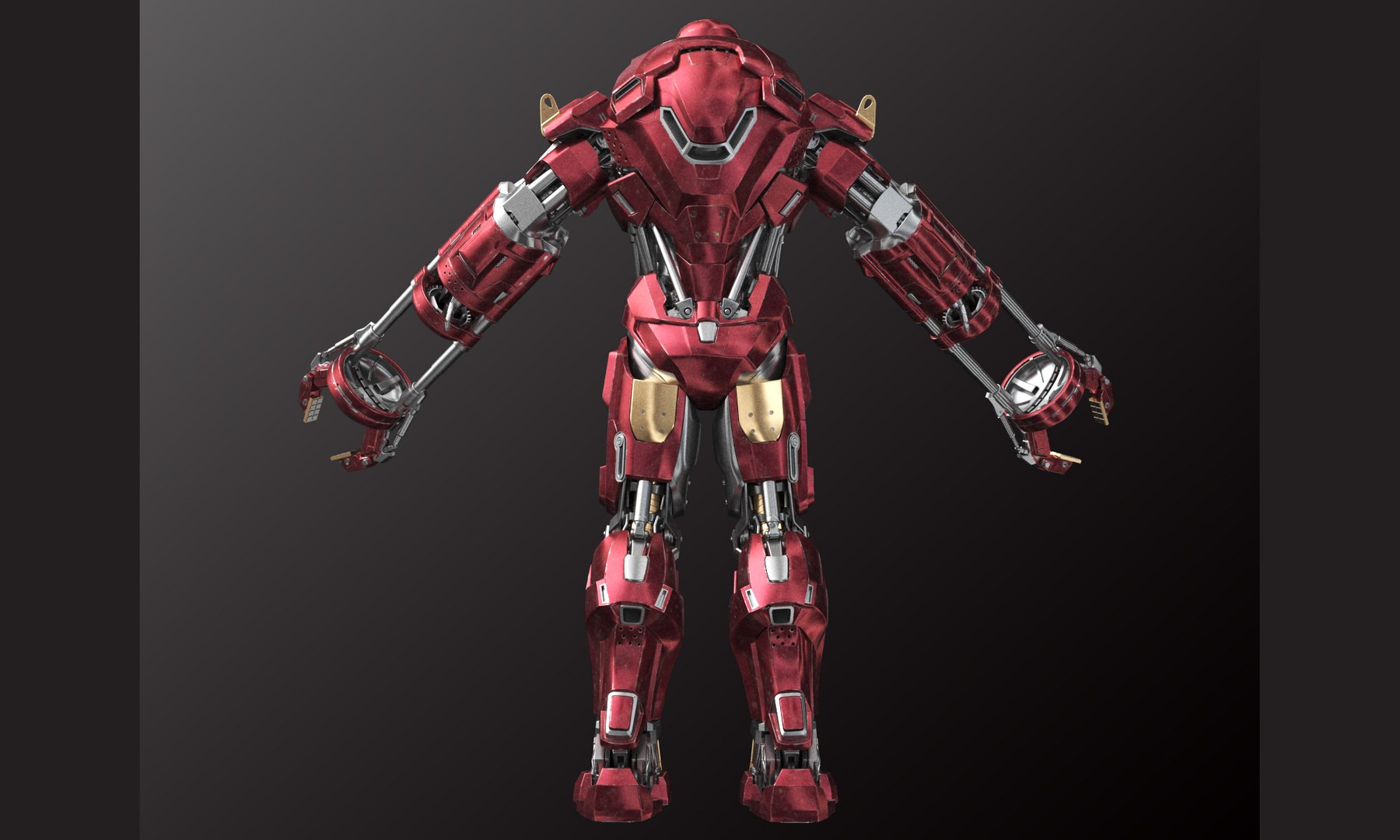 3D Model Iron Man 12 - TurboSquid 1943258