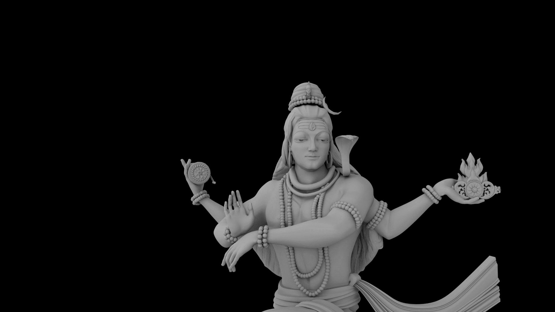 3D God Shiva Mahadev Model - TurboSquid 1762482