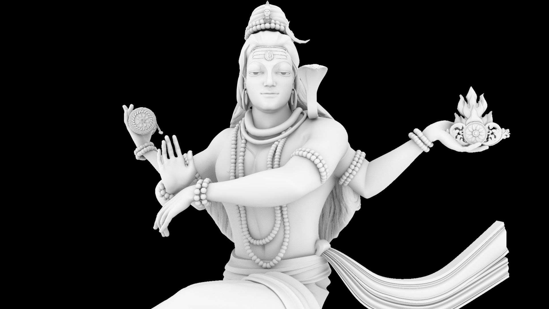 3D God Shiva Mahadev Model - TurboSquid 1762482