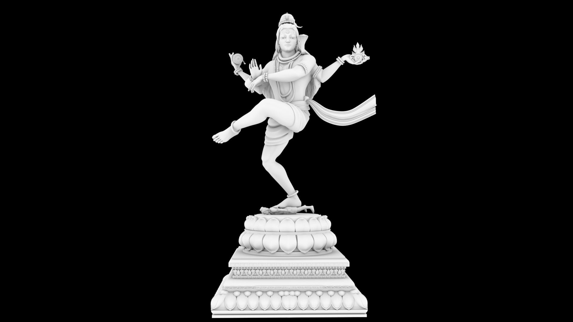 3D God Shiva Mahadev Model - TurboSquid 1762482