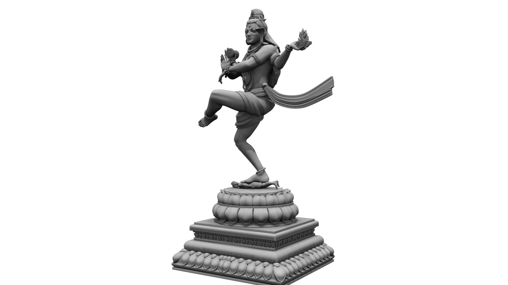 3D God Shiva Mahadev Model - TurboSquid 1762482