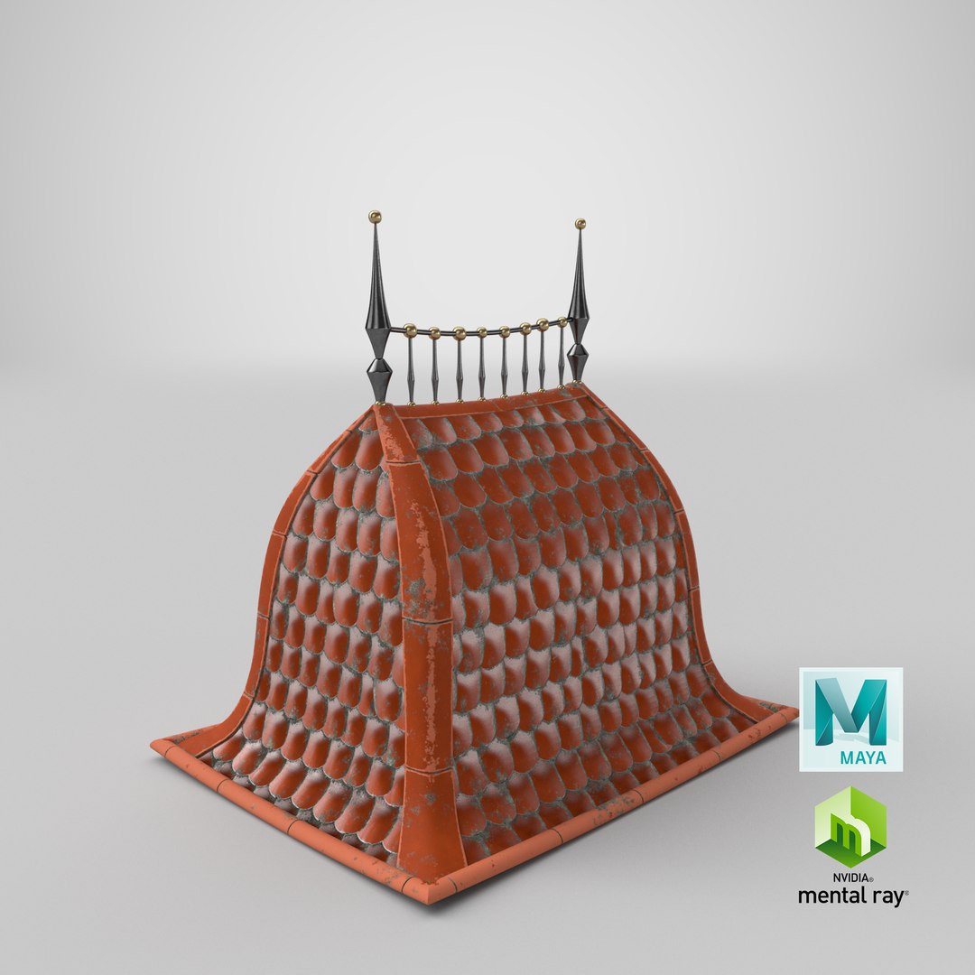 3D stylized roof model - TurboSquid 1684107