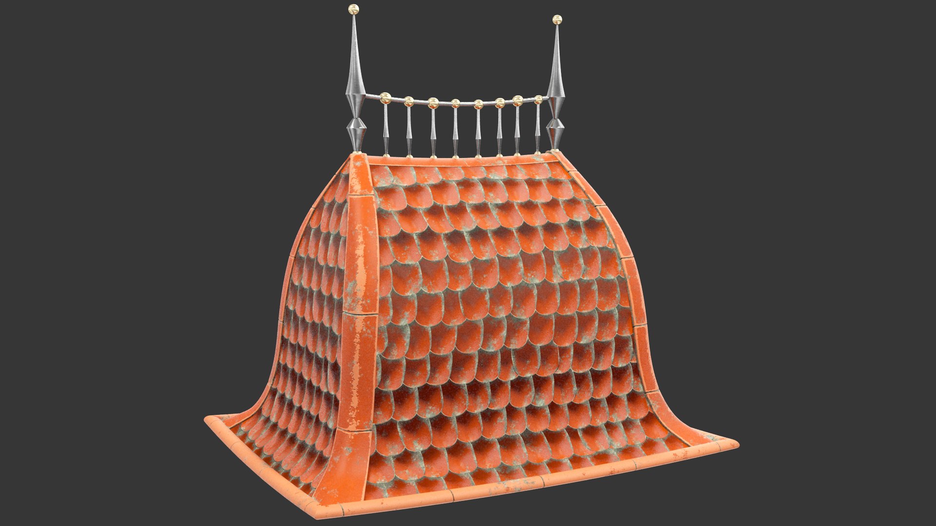 3D stylized roof model - TurboSquid 1684107