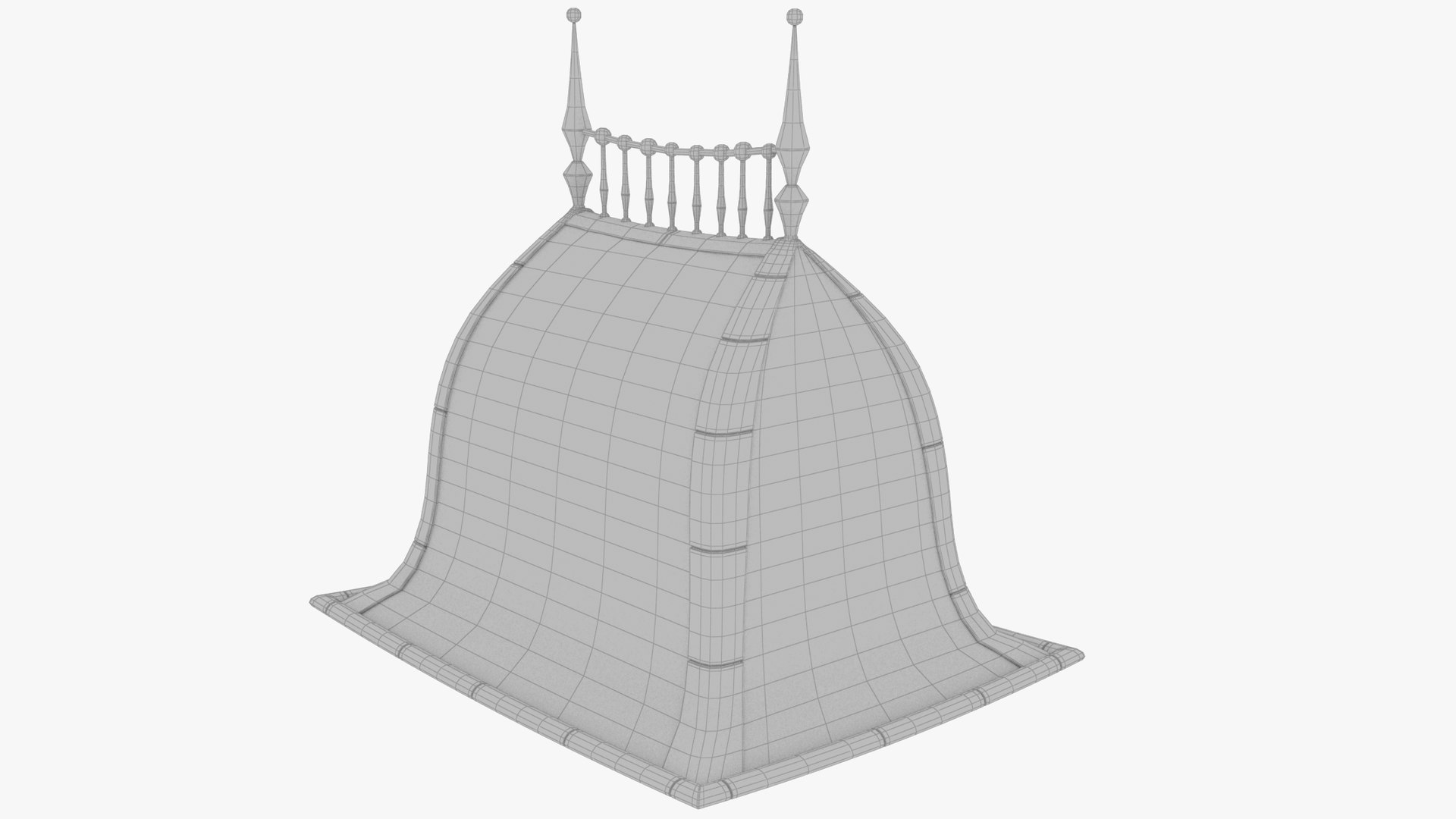 3D Stylized Roof Model - TurboSquid 1684107