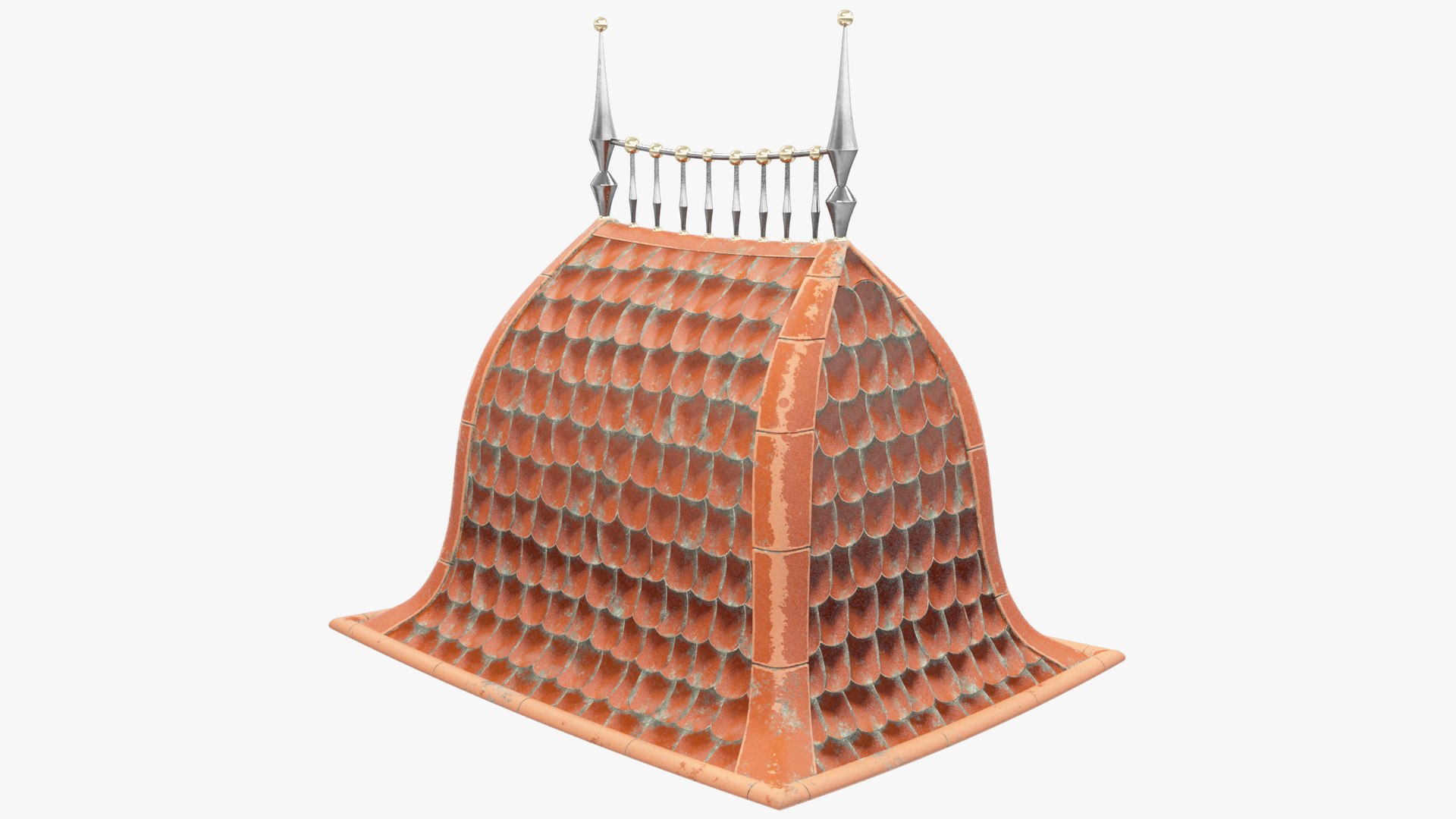 3D Stylized Roof Model - TurboSquid 1684107