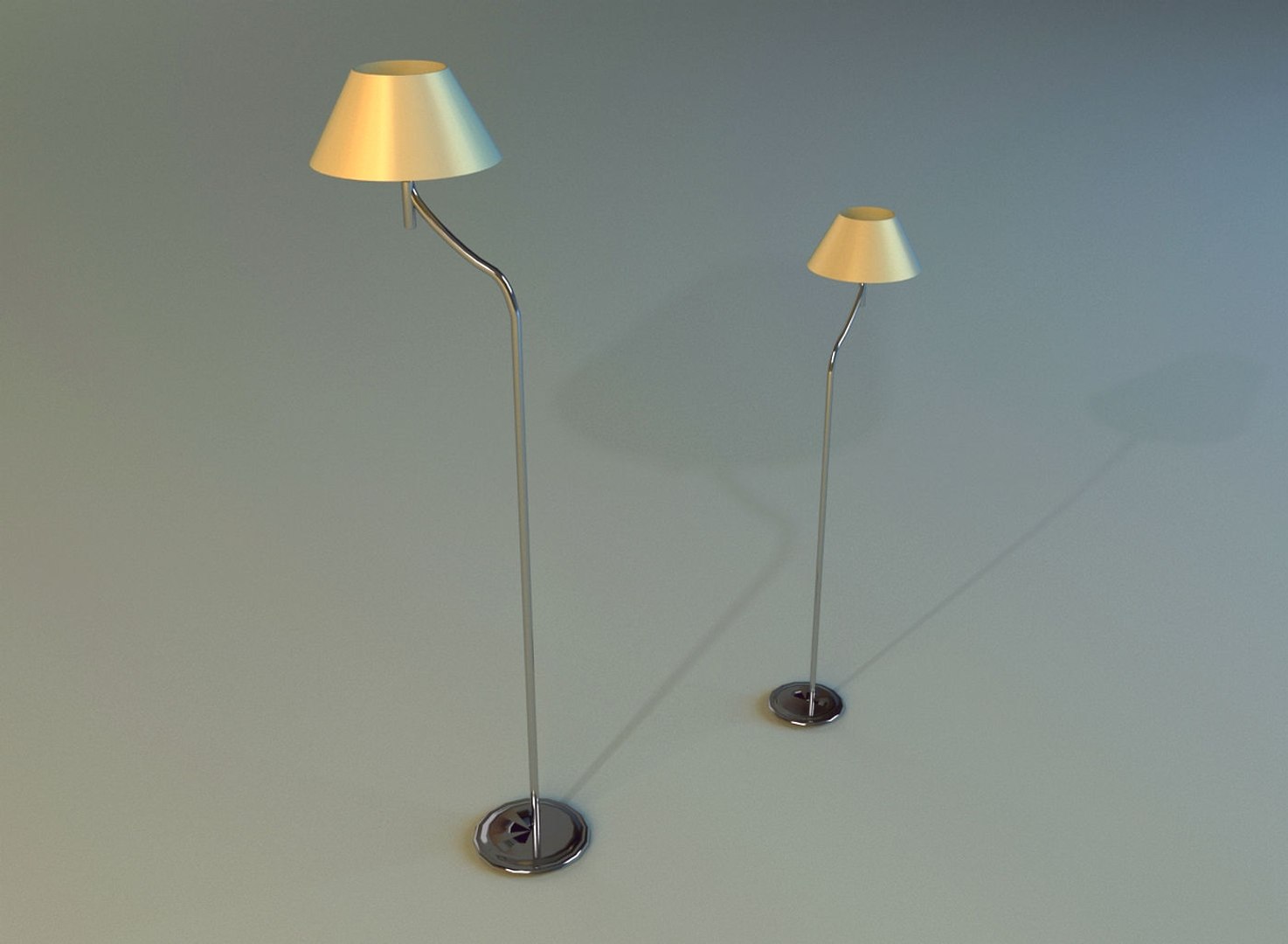 3d lamp model