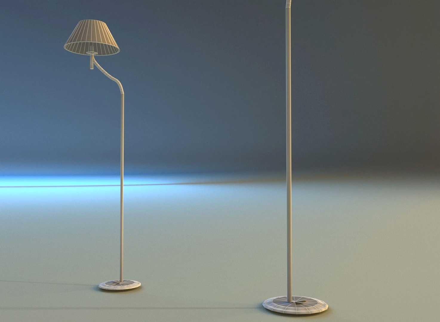 3d lamp model