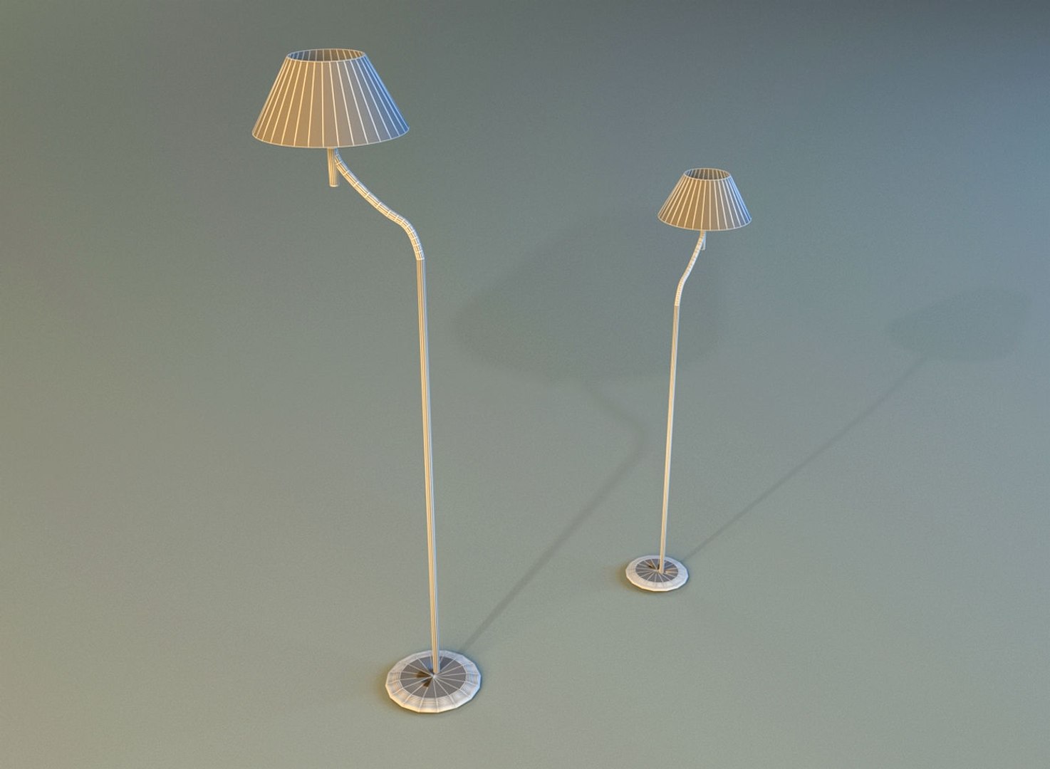 3d lamp model