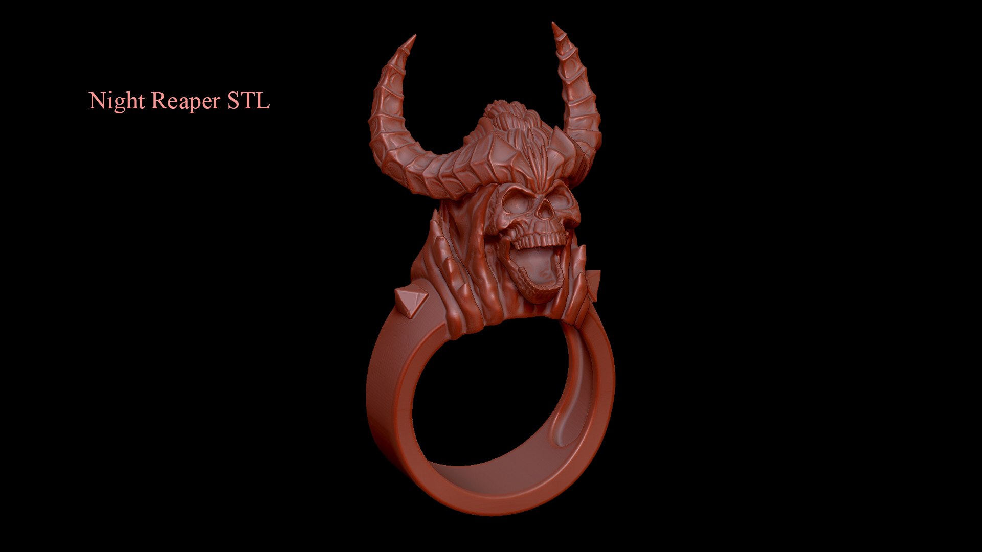 3D Night Reaper Ring - TurboSquid 2328816