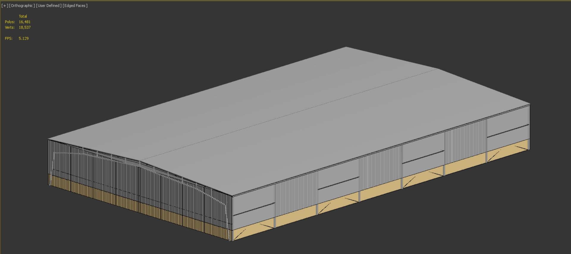 3D Low Poly Warehouse 09 - TurboSquid 2101260