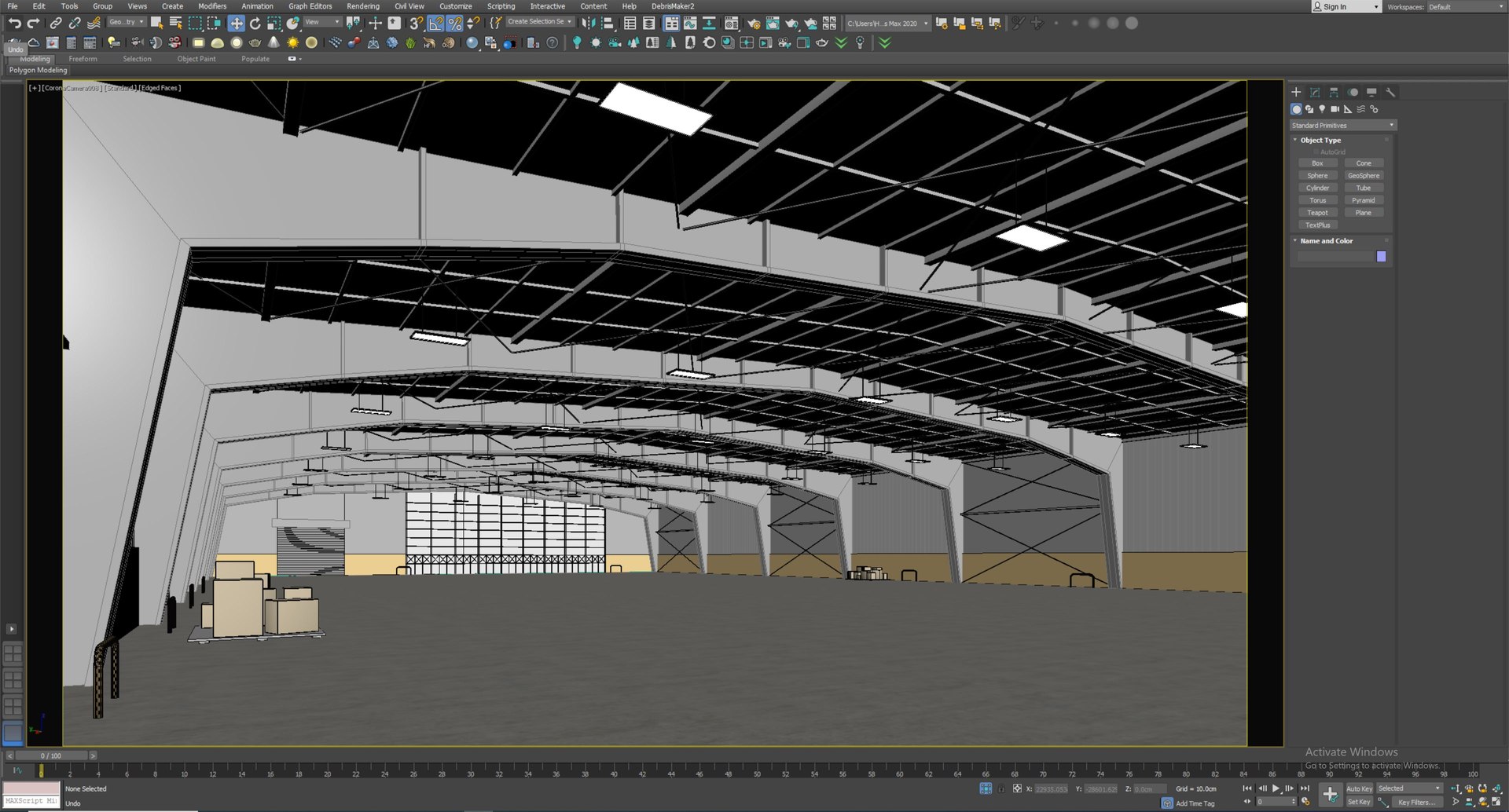 3D Low Poly Warehouse 09 - TurboSquid 2101260