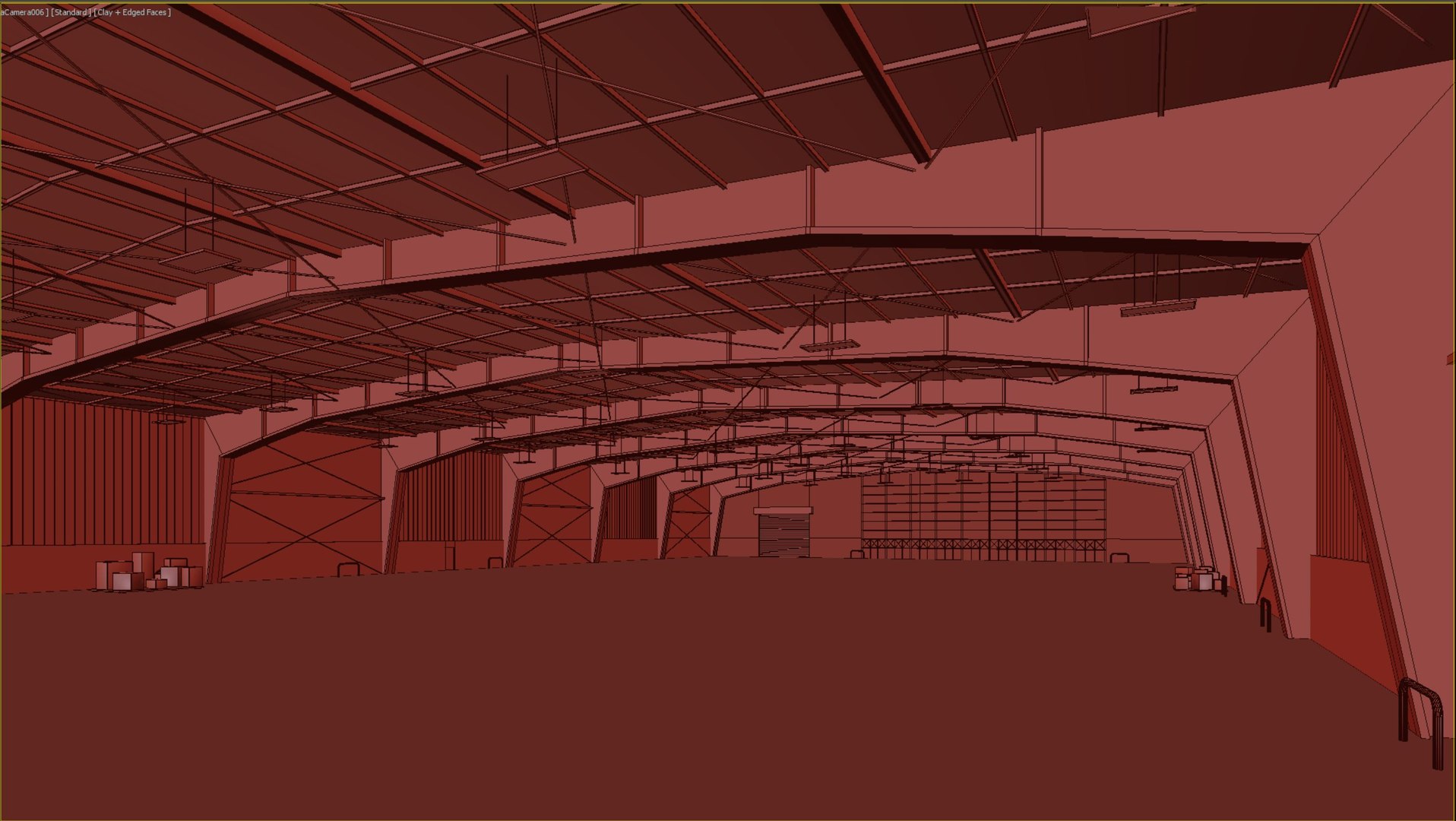 3D Low Poly Warehouse 09 - TurboSquid 2101260
