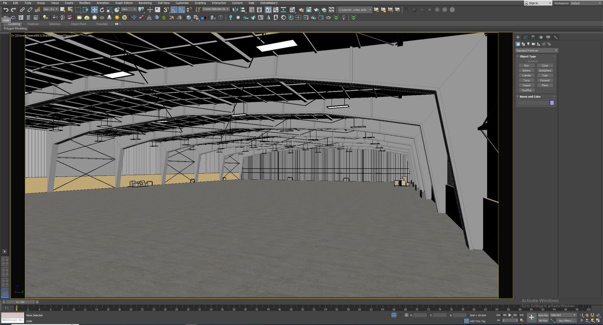 3D Low Poly Warehouse 09 - TurboSquid 2101260