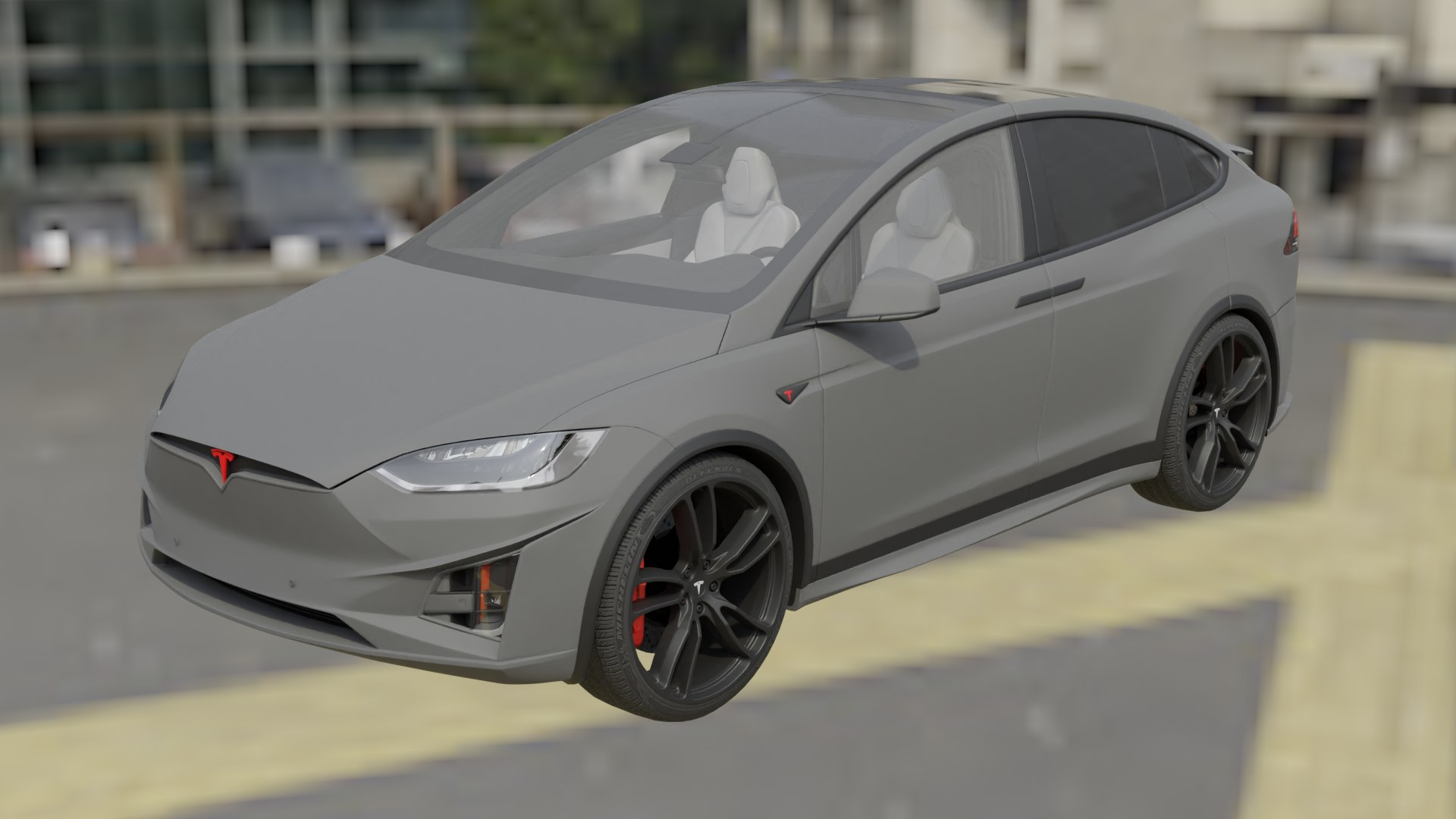 Tesla Model X 3D Model - TurboSquid 2246444