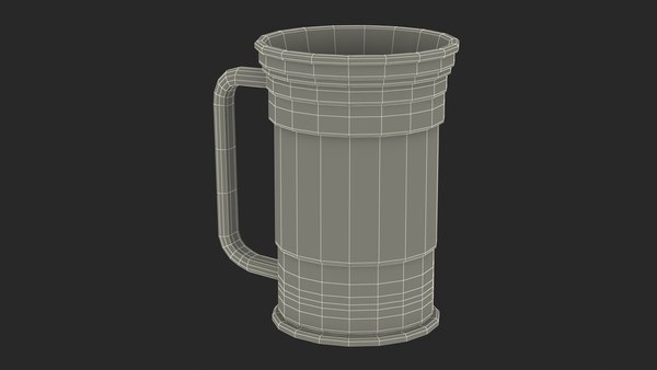 Reusable Plastic Beer Mug 3D model - TurboSquid 1944856