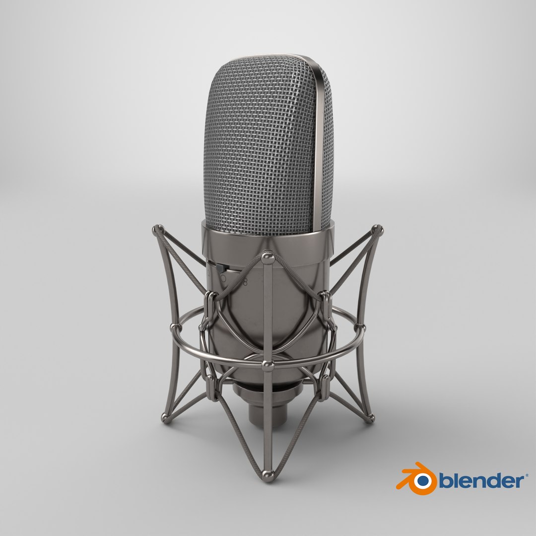 3D Microphone Model - TurboSquid 2121128