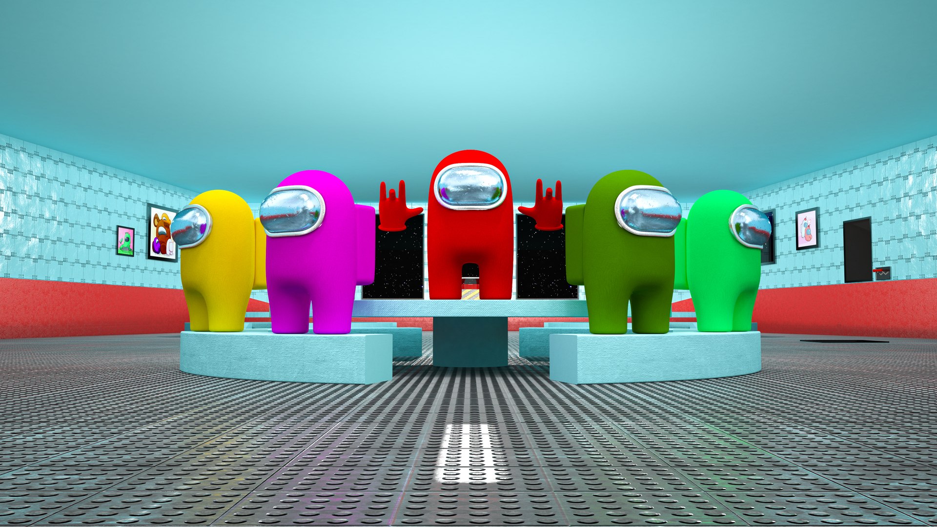 Scene Cafeteria 3D - TurboSquid 1706055