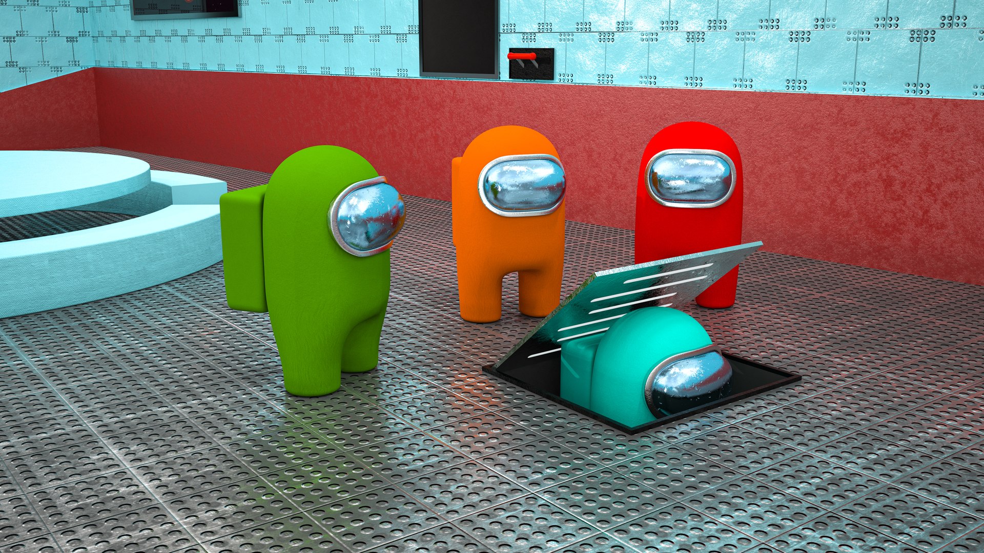 Scene Cafeteria 3D - TurboSquid 1706055