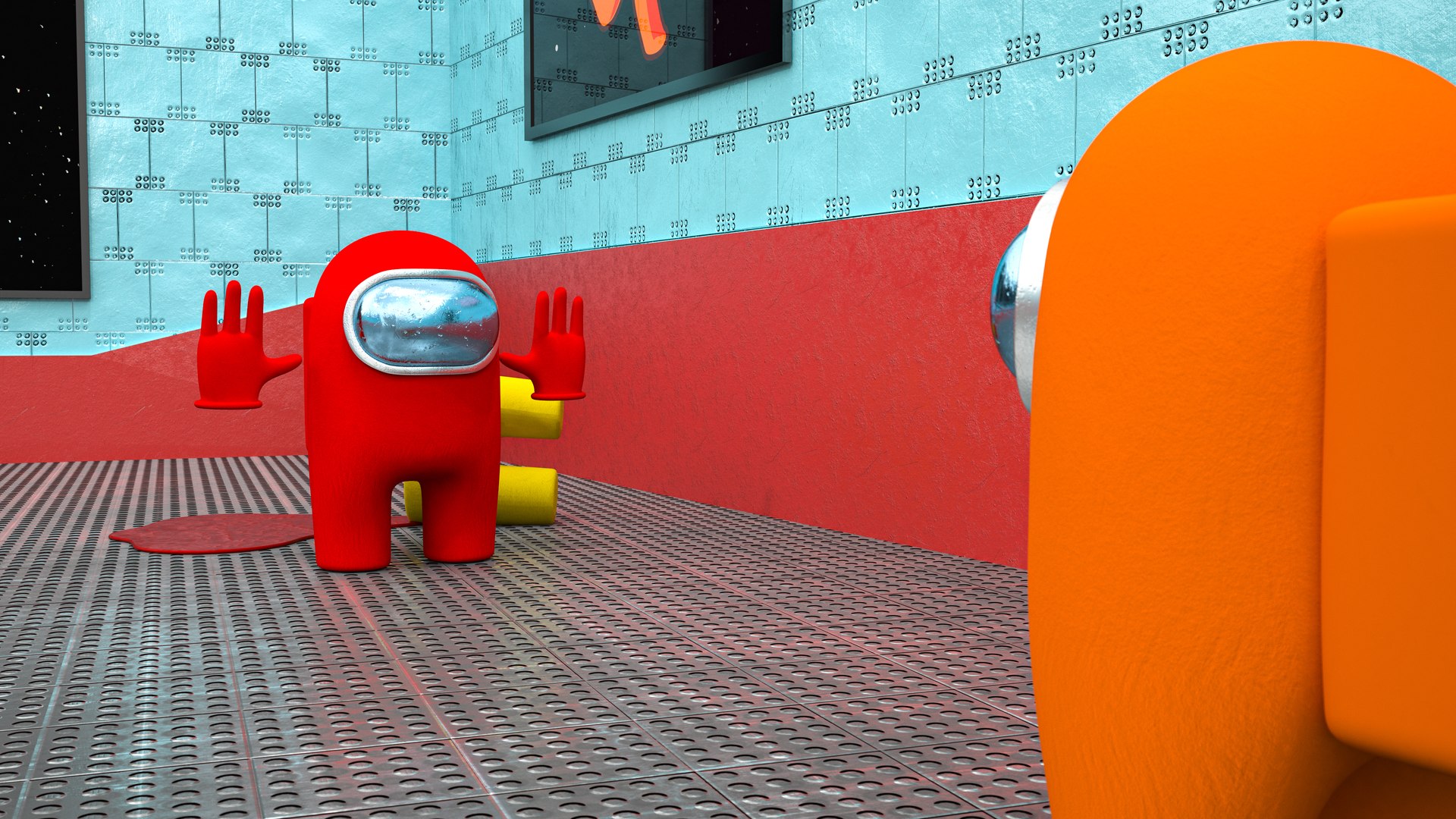 Scene Cafeteria 3D - TurboSquid 1706055