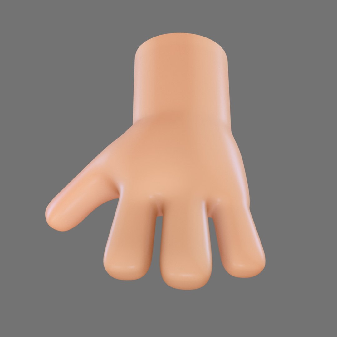 cartoon hand toon max