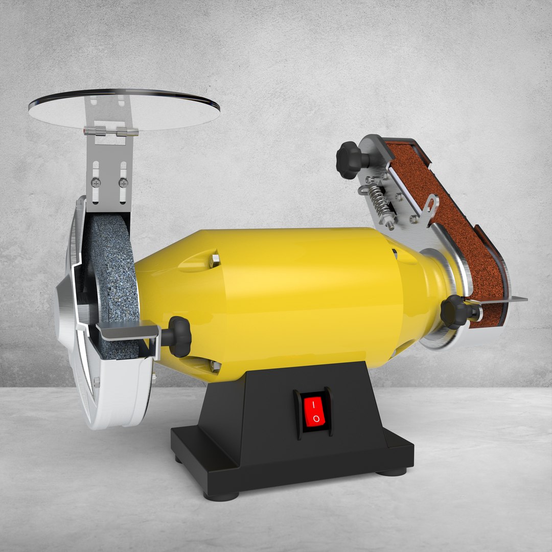 Bench Grinder Model - TurboSquid 1914725