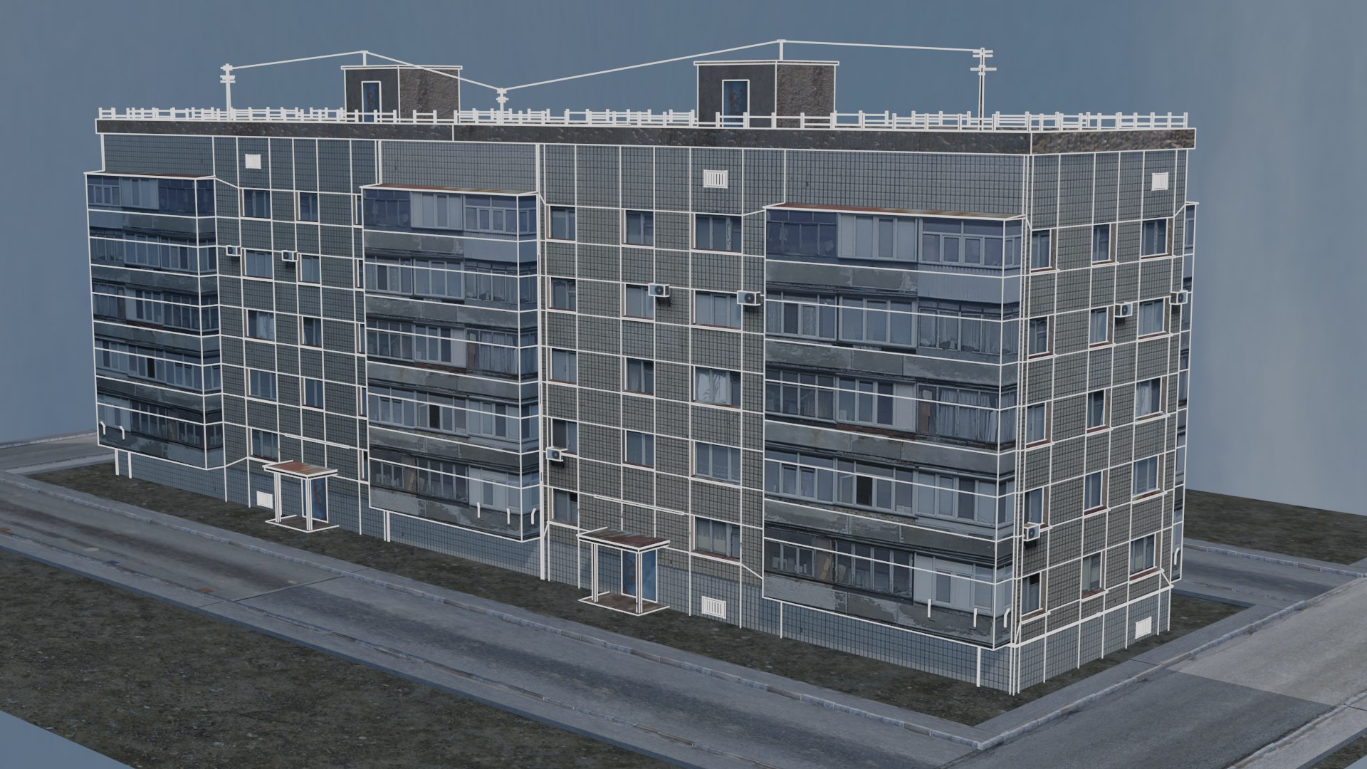 Panel House 3D - TurboSquid 1609581