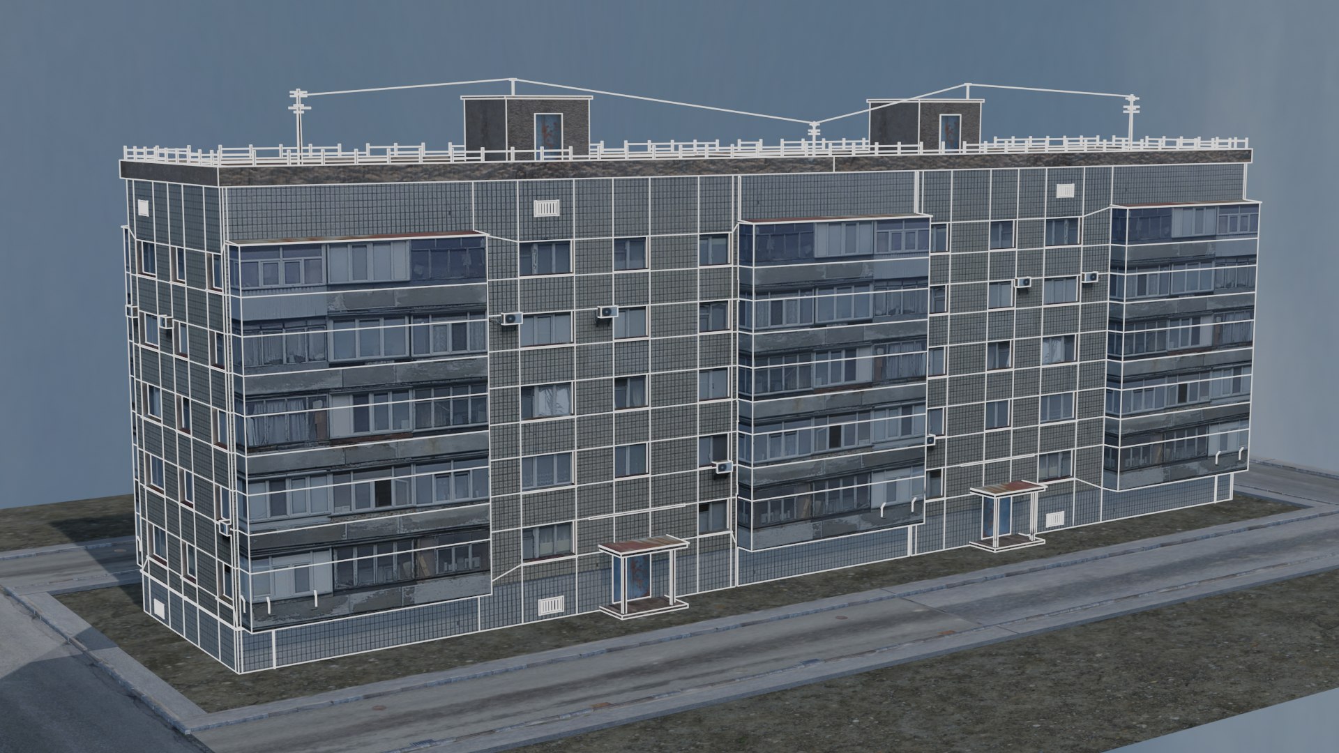 Panel House 3D - TurboSquid 1609581