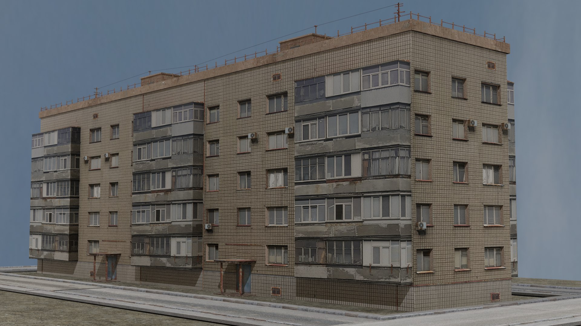 Panel House 3D - TurboSquid 1609581