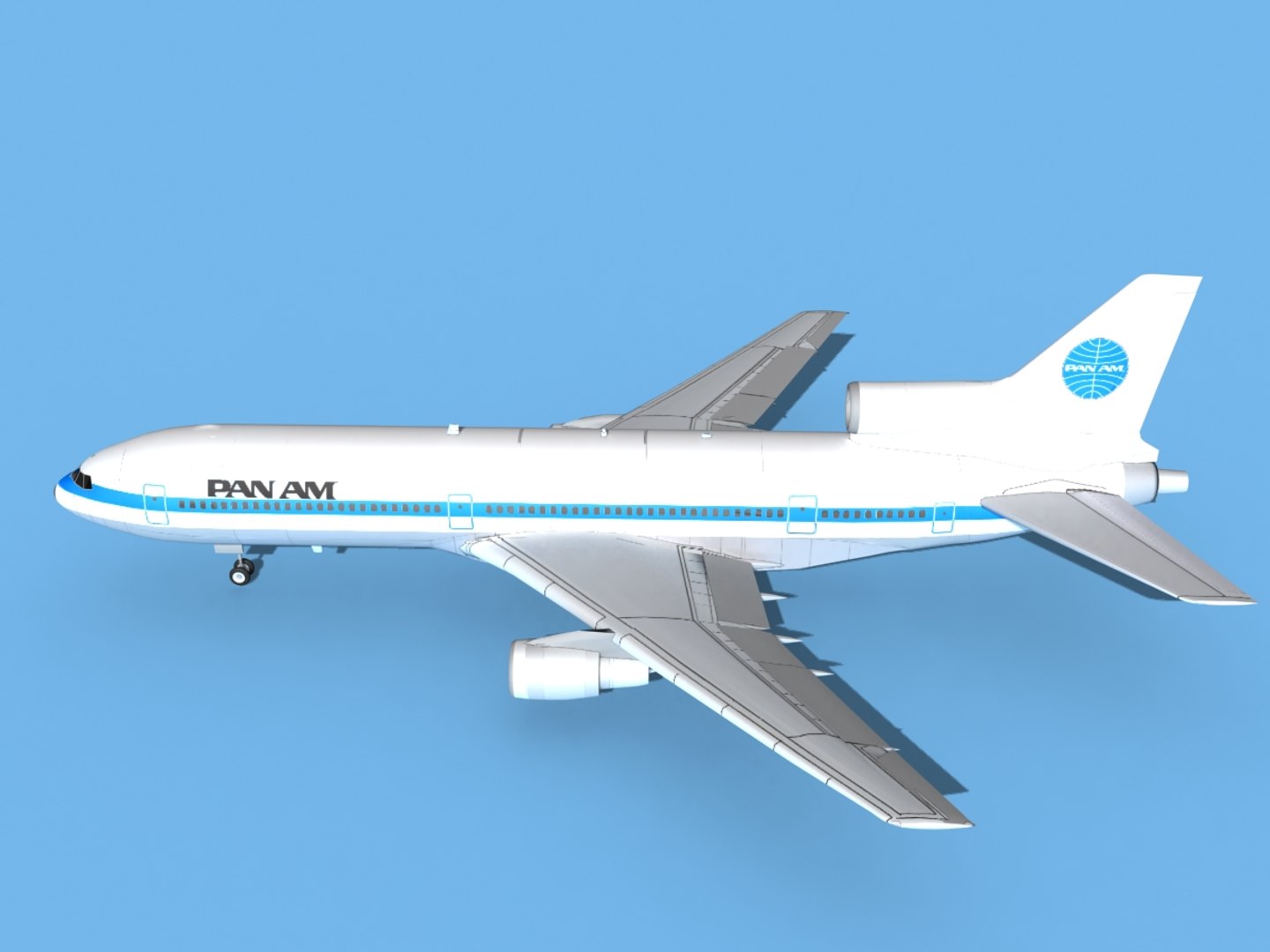 Lockheed L-1011-10 3D Model - TurboSquid 1488938