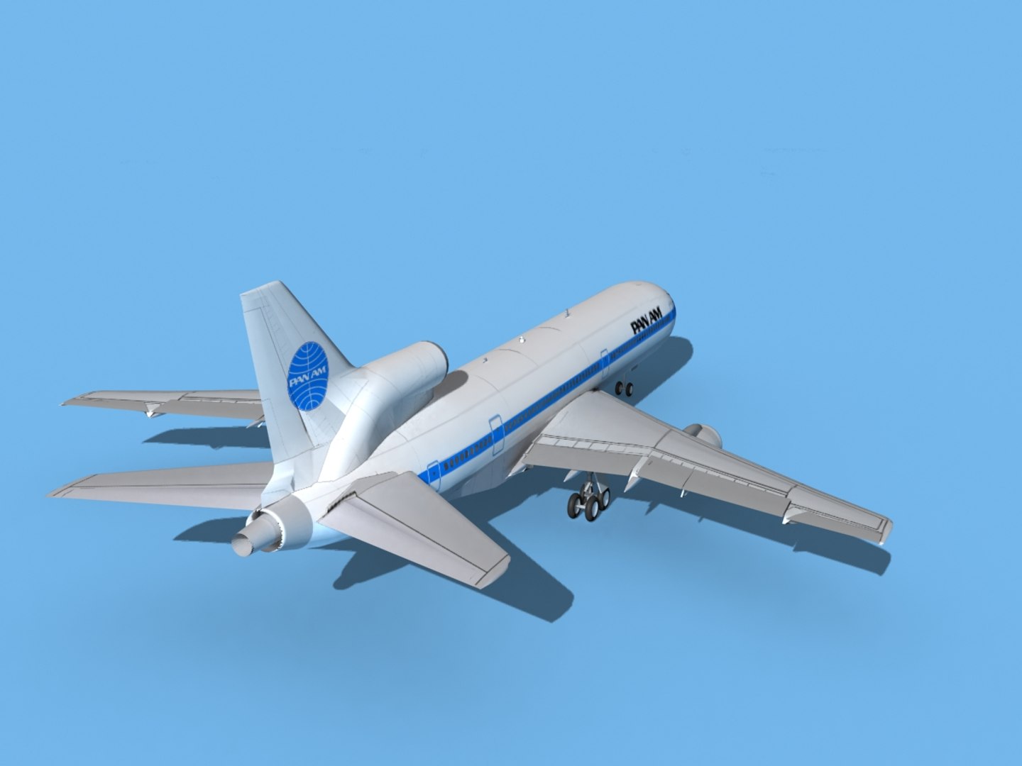 Lockheed L-1011-10 3D Model - TurboSquid 1488938