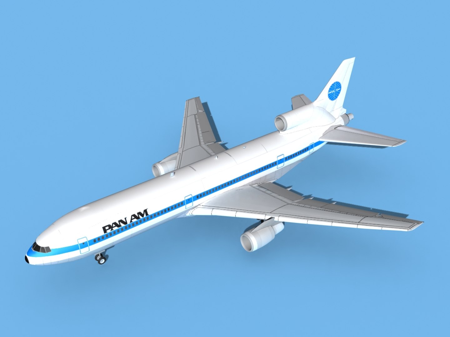 Lockheed L-1011-10 3D Model - TurboSquid 1488938