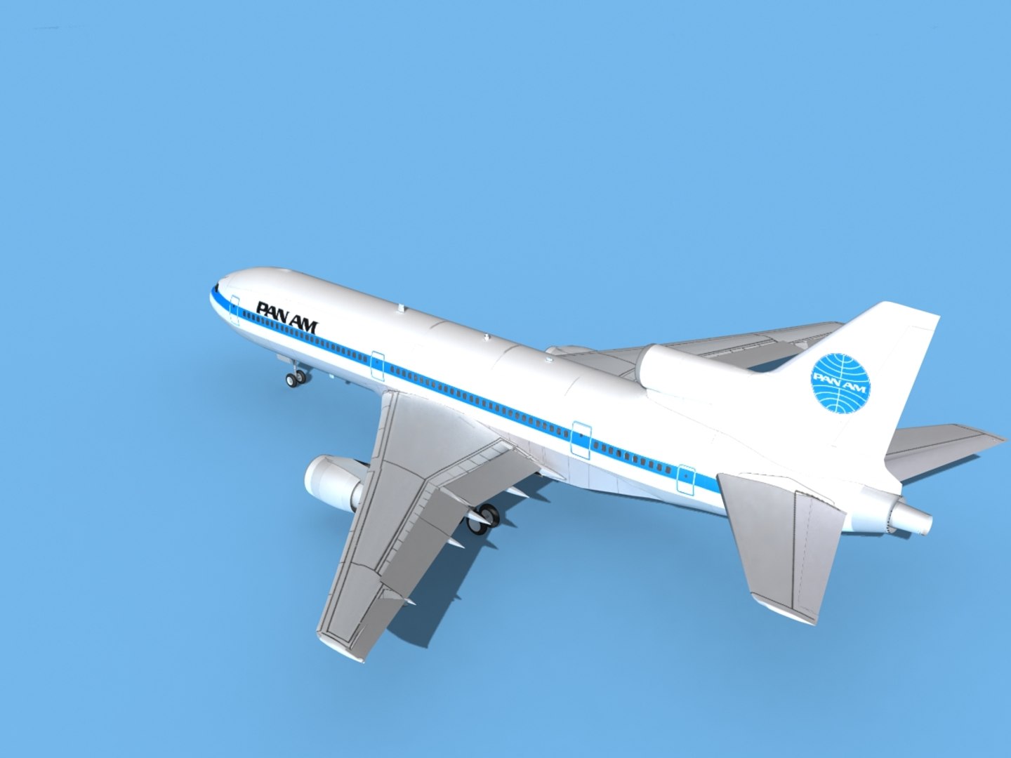 Lockheed L-1011-10 3D Model - TurboSquid 1488938