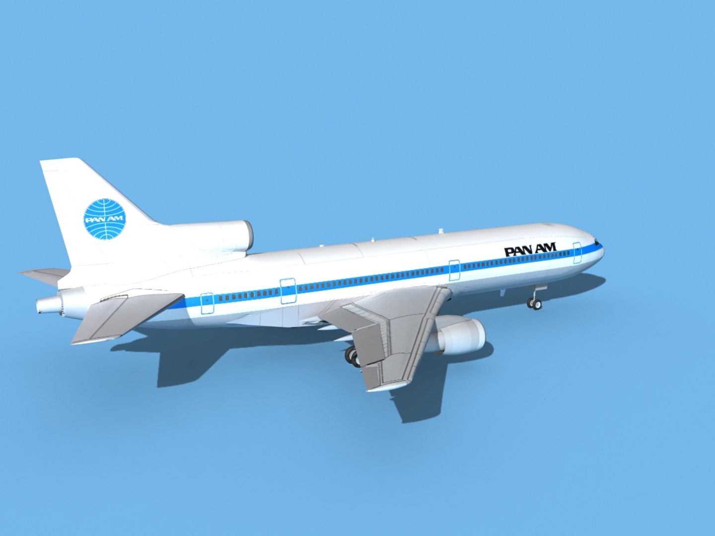 Lockheed L-1011-10 3D Model - TurboSquid 1488938