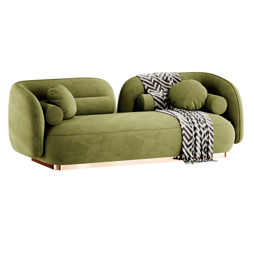 3D Nordic Sofa By Leader - TurboSquid 1991554