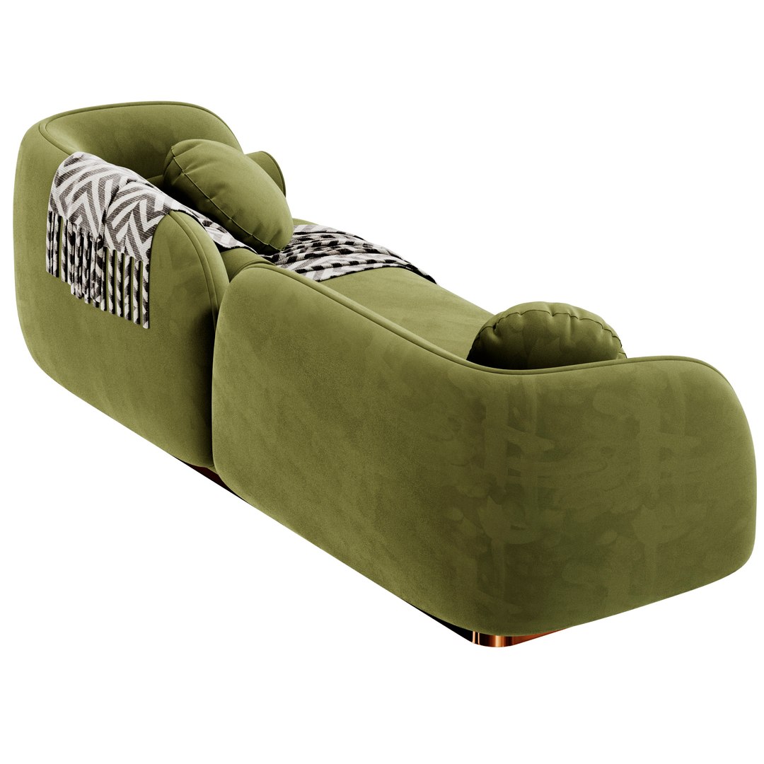 3D Nordic Sofa By Leader - TurboSquid 1991554